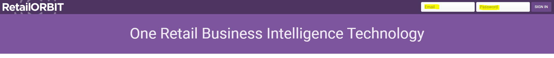 How to sign in Retail Orbit – Retail Orbit
