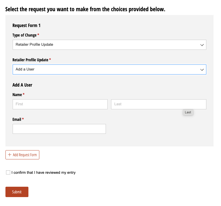 Add a User – Retail Orbit