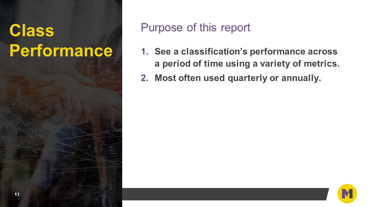 Understanding the Class Performance Report – Retail Orbit